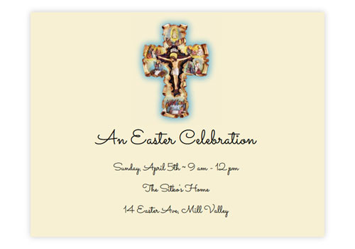 Jesus Cross Online Invitation